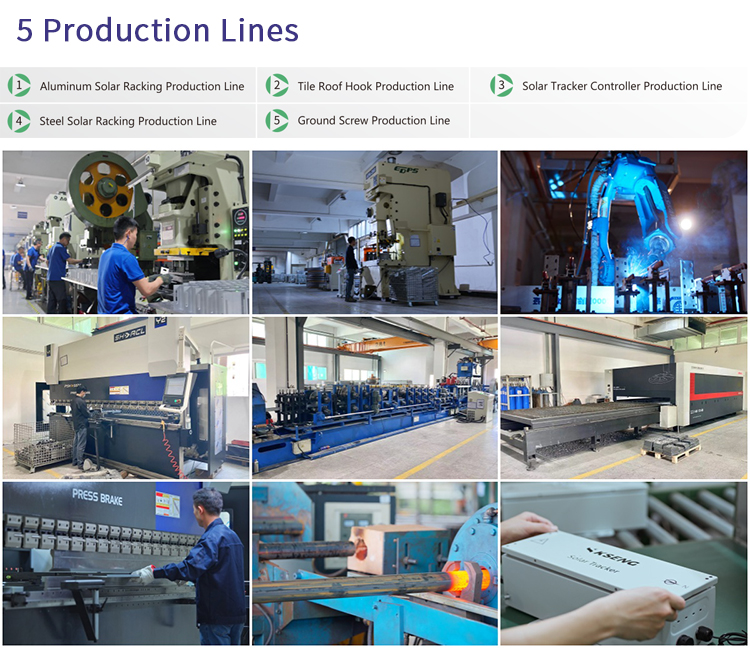 Solar Mounting Waterproof W Guide Rail Manufacturers