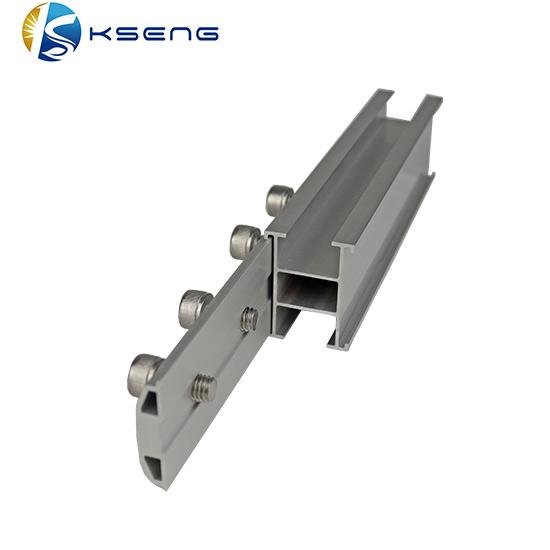 Solar Mounting Profiles Aluminum Alloy PV Rail Manufacturers